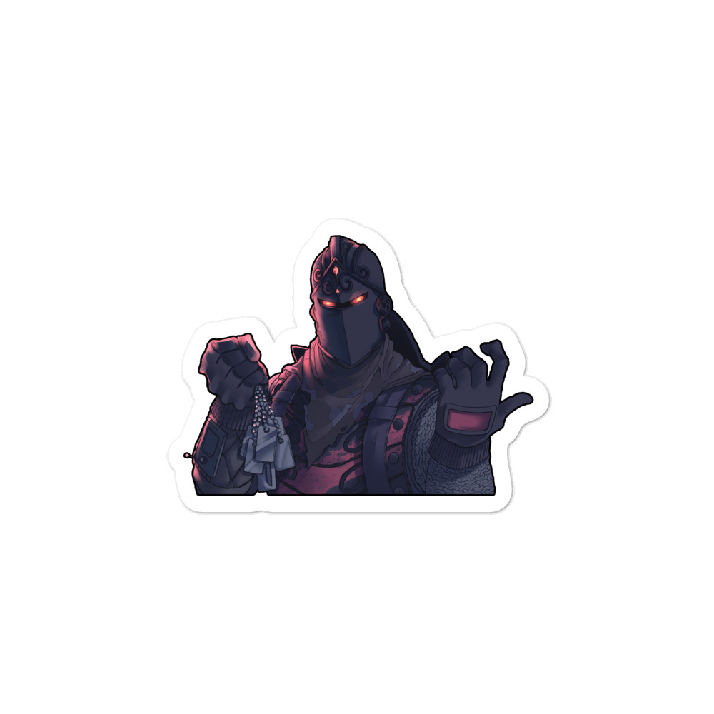 Black Knight Sticker - ThreadHunters